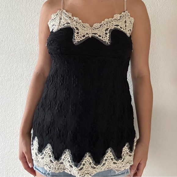 MKM Designs | Tops | 9s Lace Camisole Top | Poshmark